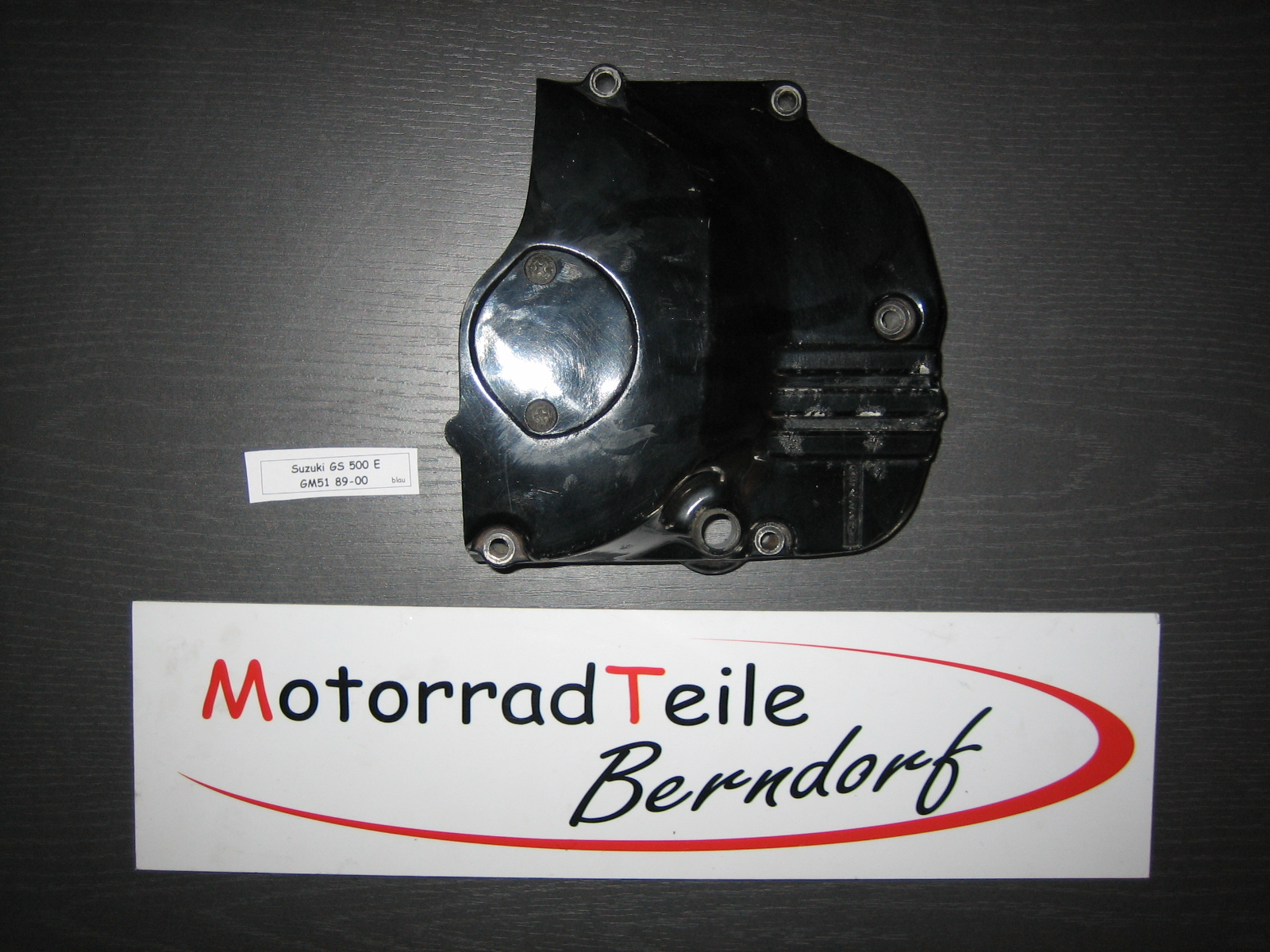 Suzuki GS 500 E Ritzelabdeckung schwarz | MotorradTeile Berndorf