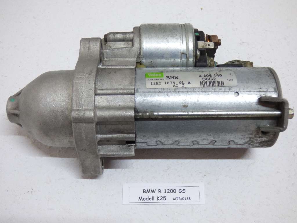 BMW R 1200GS K25 Ersatzteile original Anlasser Starter 2306140 Valeo ...